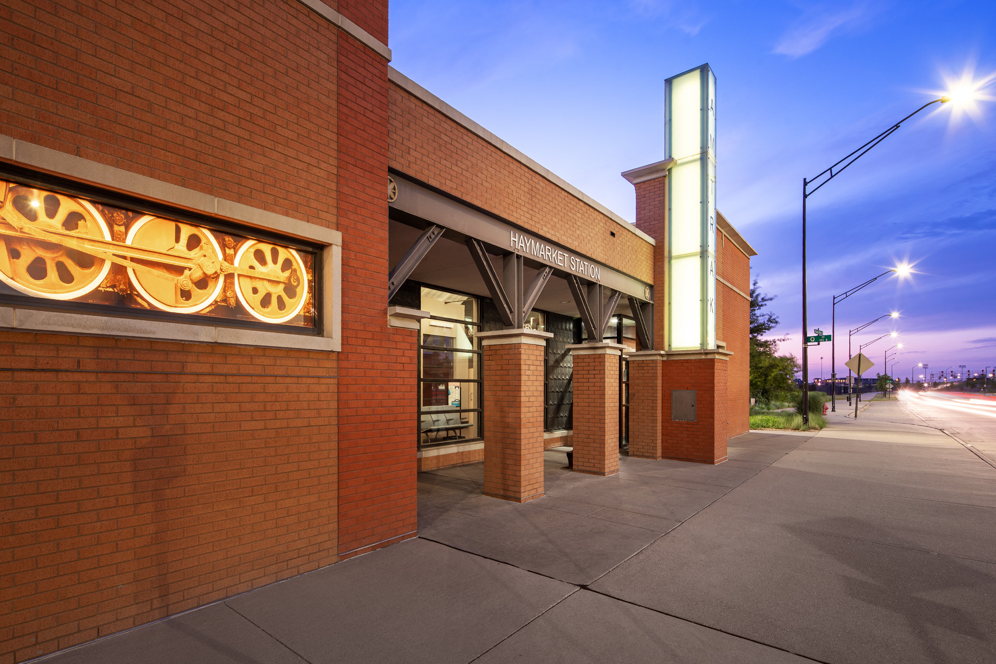City of Lincoln Amtrak Station - Project Control
