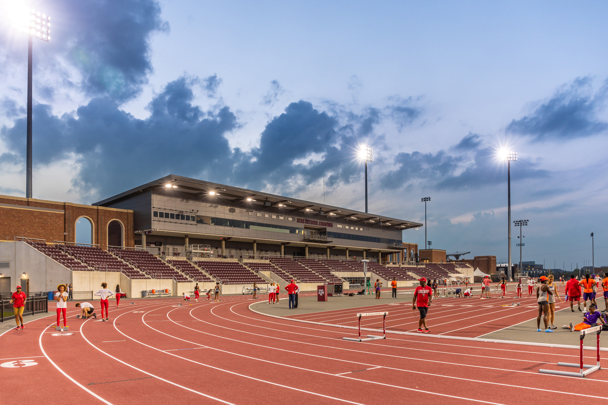 Texas A&M University E.B. Cushing Track and Field - Project Control